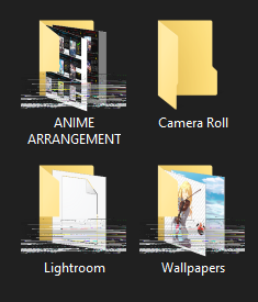My Windows 10 folder icons are visually glitched?... - Forums ...