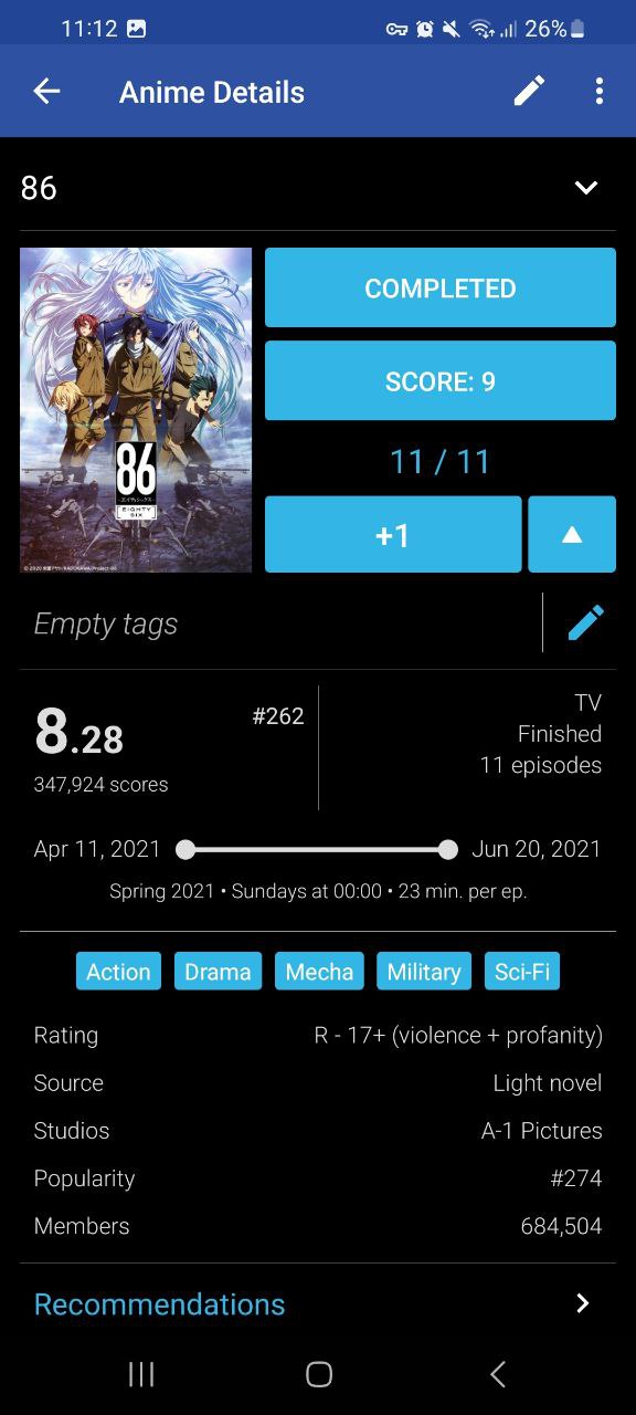 MAL APP: Clearer indication for series you have watched. - Forums ...