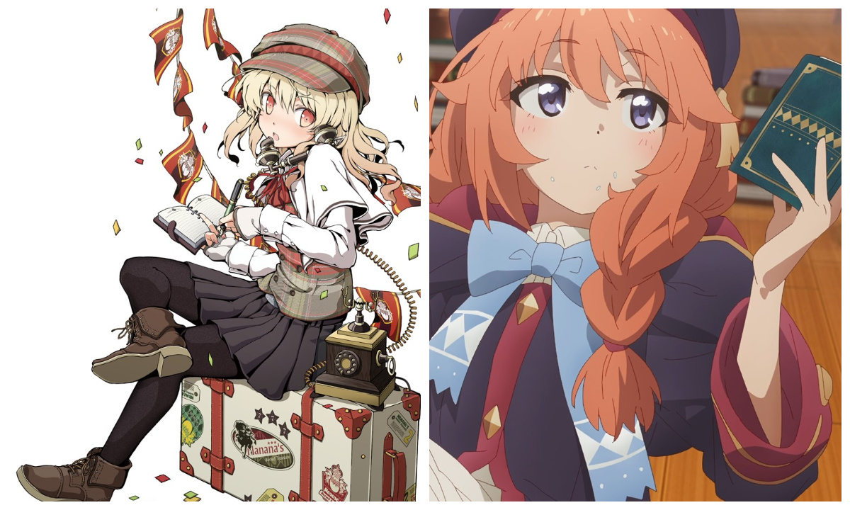 Who created the image of the girl detective and half-closed eyes ...