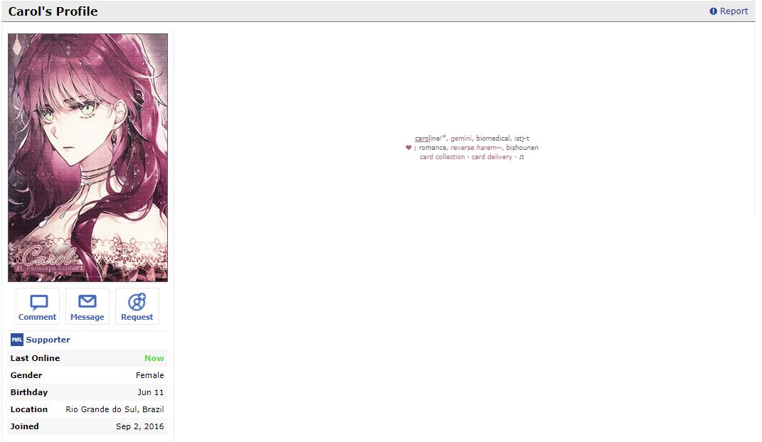 Layouts ~ - Forums - MyAnimeList.net