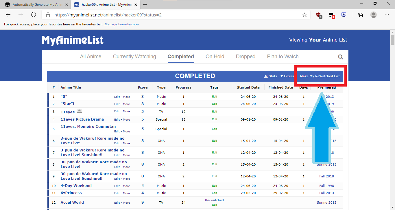 All Extensions and Scripts for MyAnimeList + Aps and Sites that connect ...