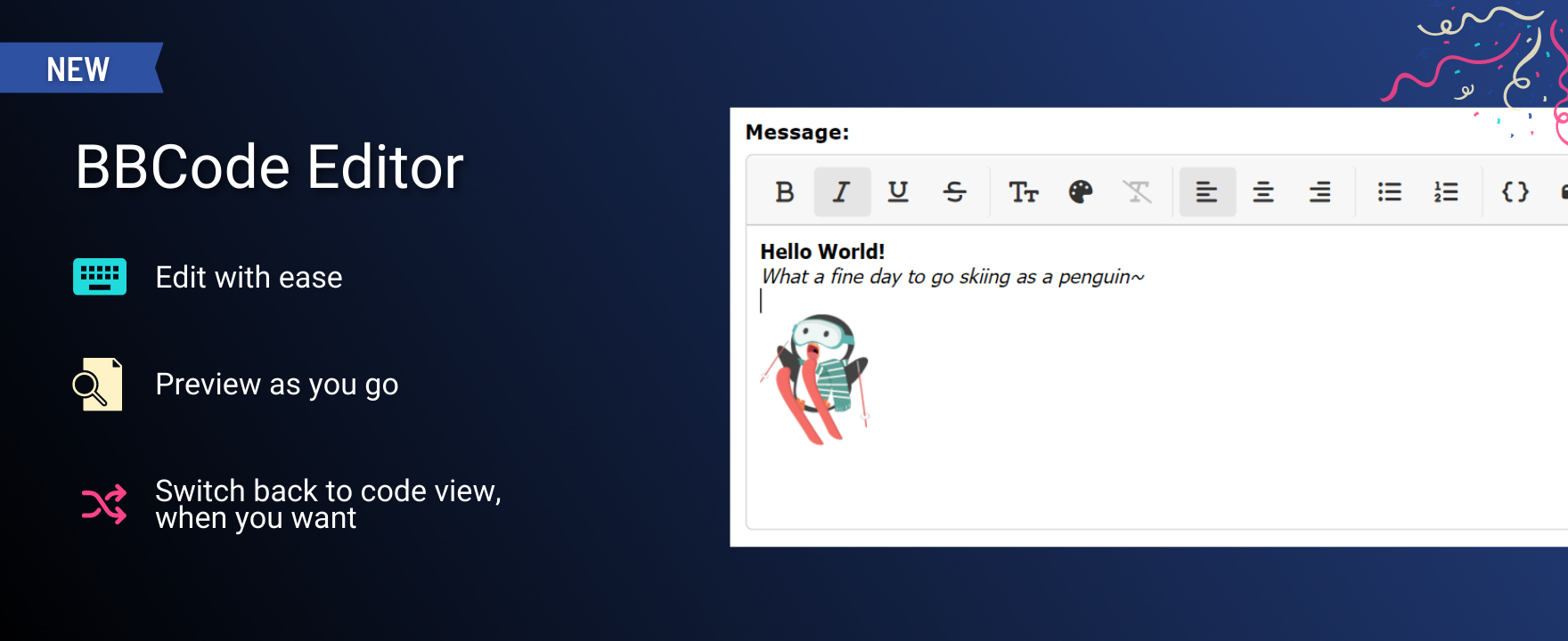BBCode Editor: Now on Forum & Private Messages - Forums - MyAnimeList.net