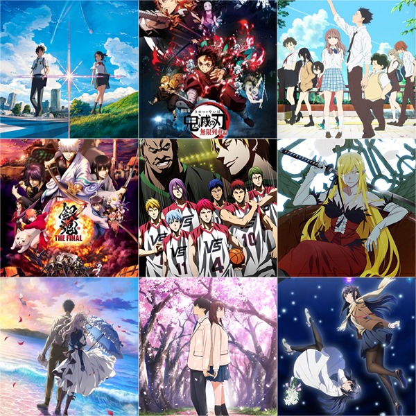 Your ani movies 3x3 - Forums - MyAnimeList.net
