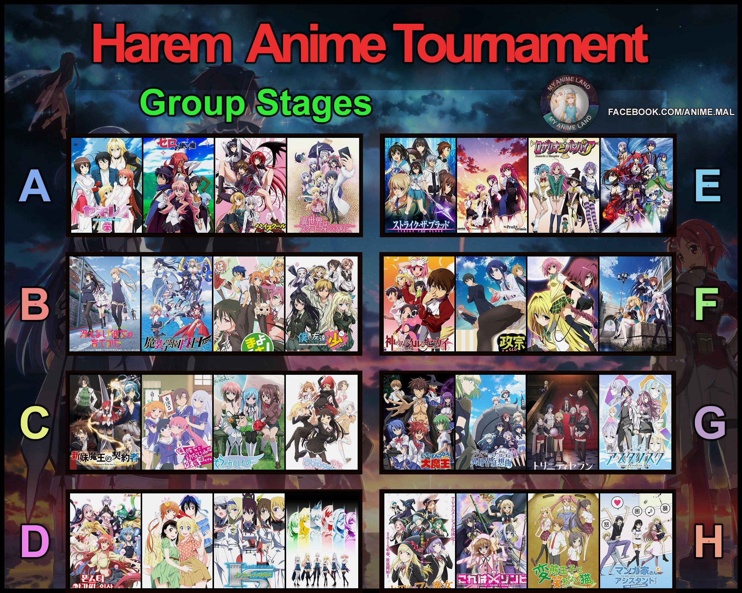 Harem Anime Tournament...Opinions? - Forums - MyAnimeList.net