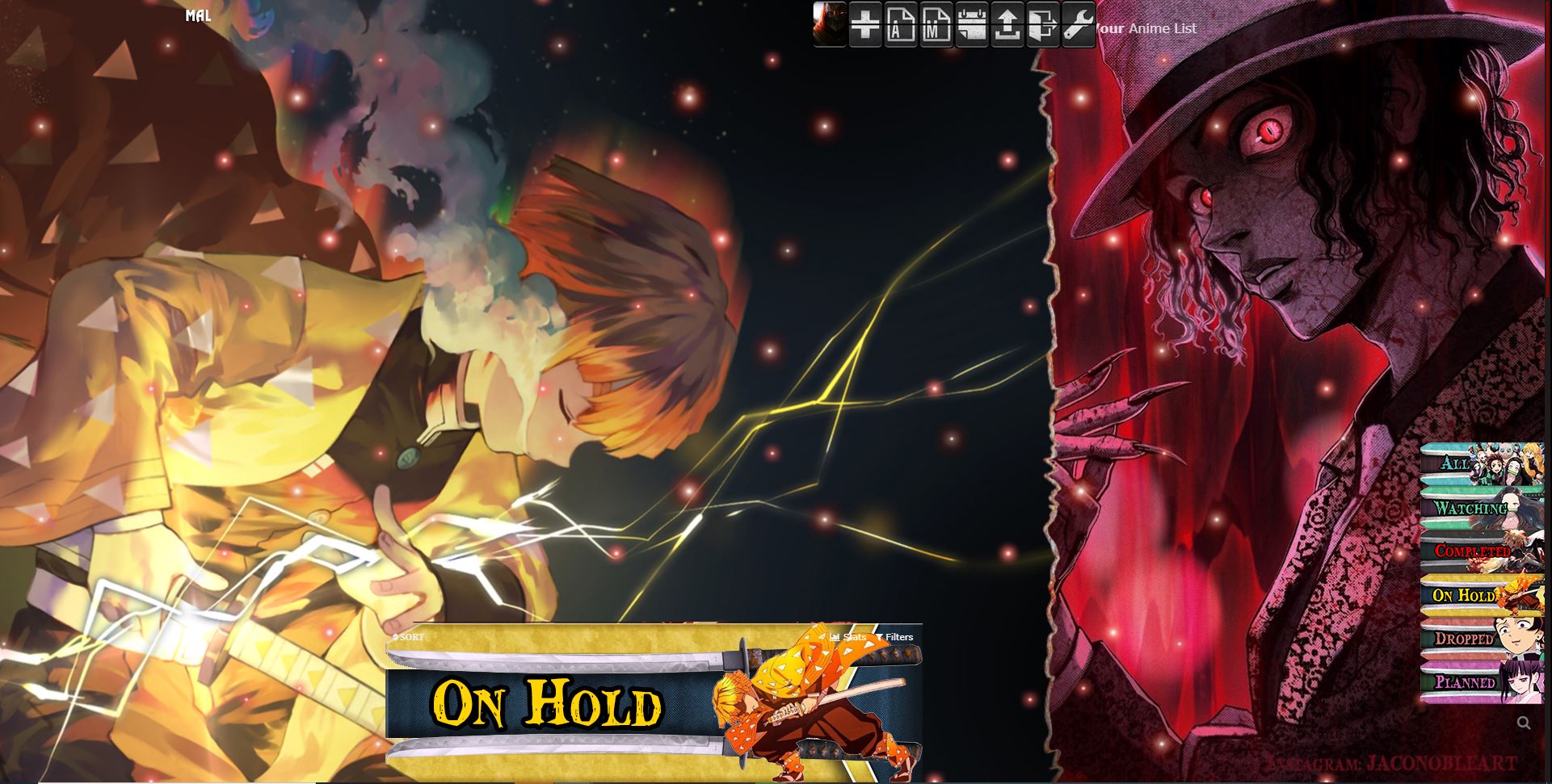 DemonSlayer Layout [Modern] - Forums - MyAnimeList.net