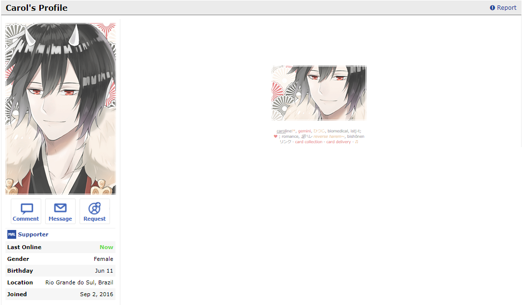 Layouts ~ - Forums - MyAnimeList.net