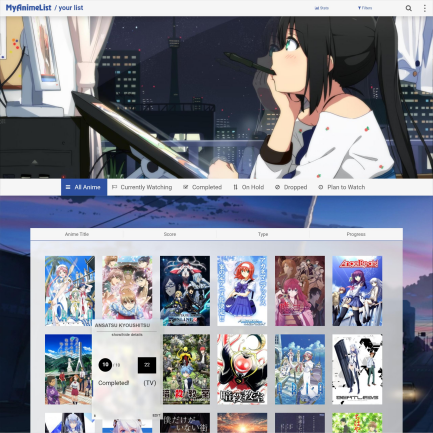 🔎[ALL MODERN LIST LAYOUTS + HOW TO INSTALL] - Forums - MyAnimeList.net