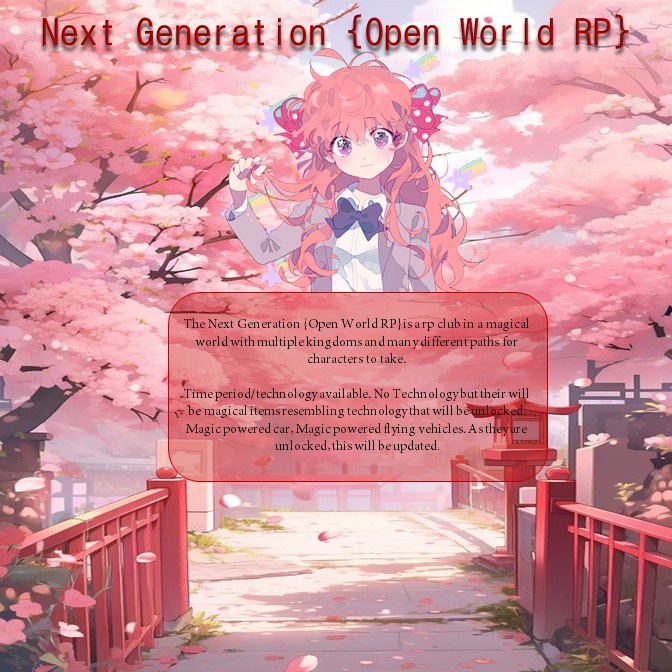 Next Generation {Open World RP} - Club - MyAnimeList.net