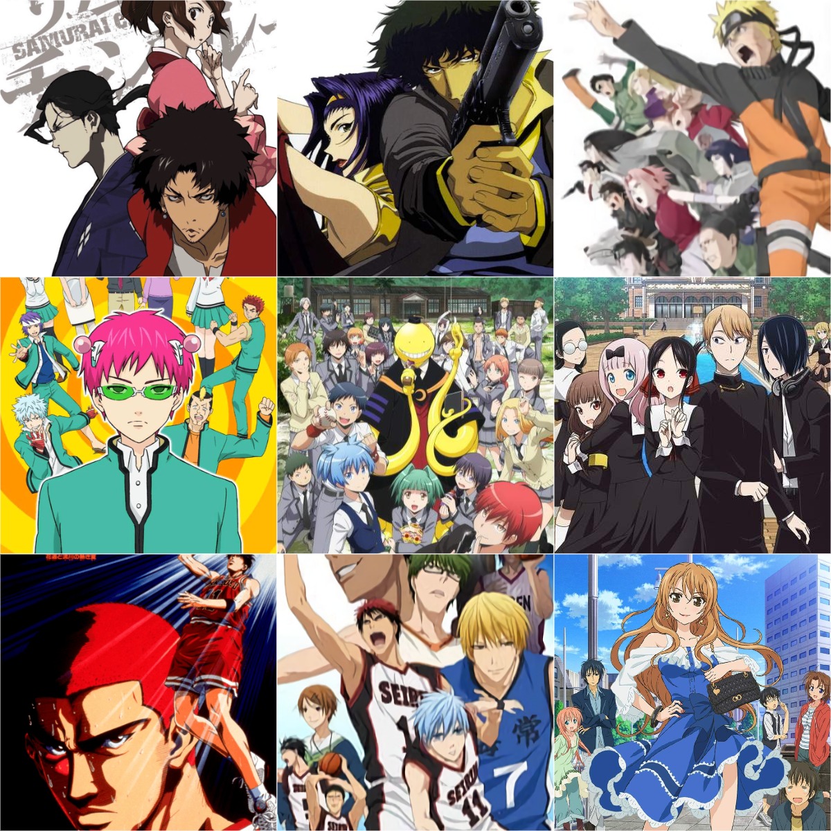 What's your Anime 3x3? (100 - ) - Forums - MyAnimeList.net