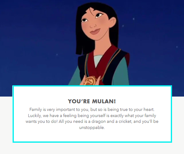 what disney princess are you MAL? - Forums - MyAnimeList.net