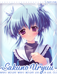 ψ [ᴄʟᴏsᴇᴅ] Wᴀɪғᴜ Mᴏɴᴅᴀʏ: Sᴀᴋᴜɴᴏ Uʀʏᴜᴜ - Forums - MyAnimeList.net