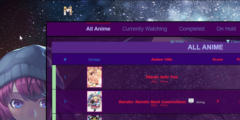⭐[CLOSED] 2021 List Design Contest VOTING⭐ - Forums - MyAnimeList.net