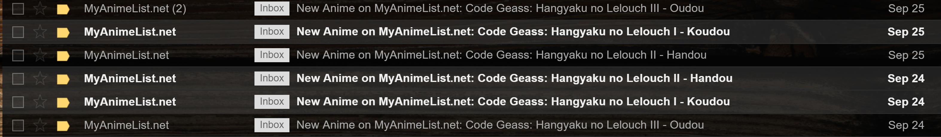 'Code Geass' Reveals Compilation Film Trilogy Details - MyAnimeList.net