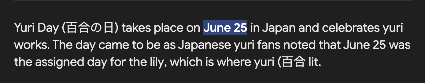 Happy Yuri Day - Forums - MyAnimeList.net