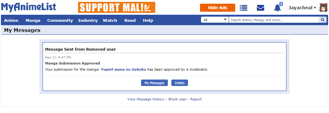 Yupiel-sama no Geboku Chapter 1 Discussion - Forums - MyAnimeList.net