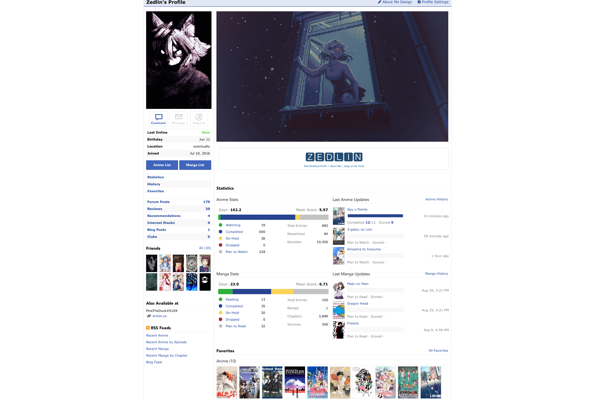 Zedlin's Profile - MyAnimeList.net