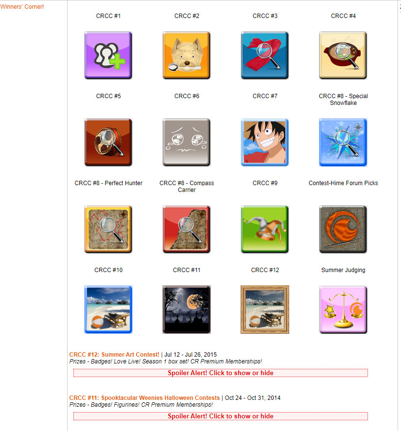 Post Your CR Anime Forums Memories & Moments - Forums - MyAnimeList.net