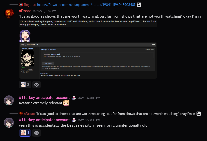 Is anyone unironically watching this? - Forums - MyAnimeList.net