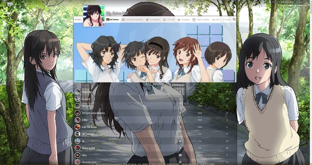 [CSS - MODERN] Fully Customizable Layouts - easy to change to any anime ...