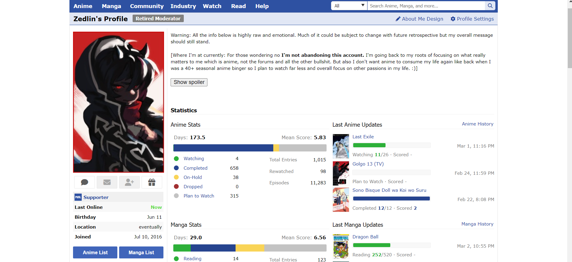 Zedlin's Profile - MyAnimeList.net