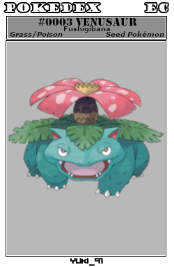 [CLOSED] Pokedex (Week#011) - Forums - MyAnimeList.net