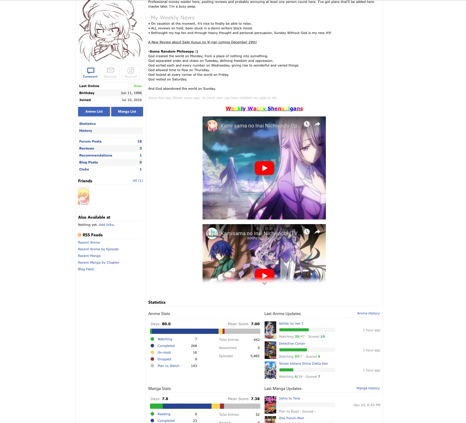 Zedlin's Profile - MyAnimeList.net