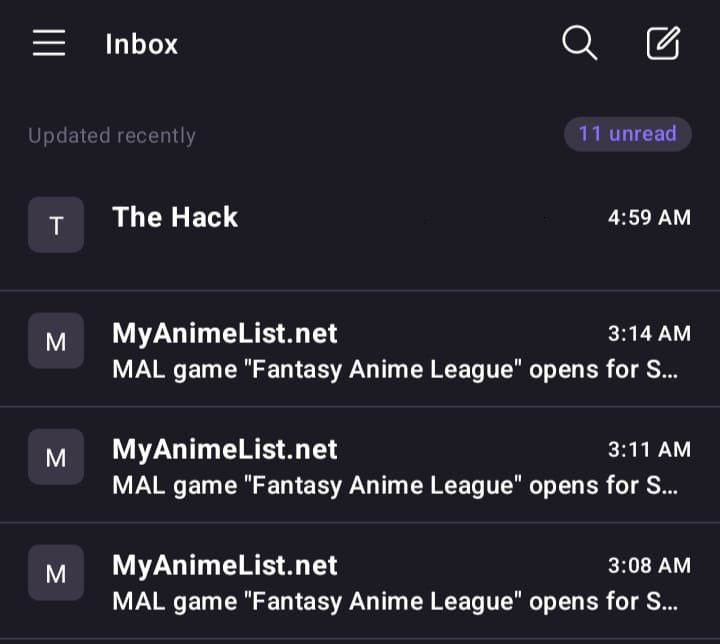 Multiple "Fantasy anime league" emails sent at once - Forums ...