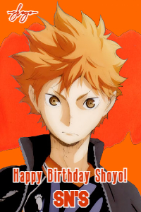 [CLOSED] Happy Birthday -Shoyo- ︎ - Forums - MyAnimeList.net