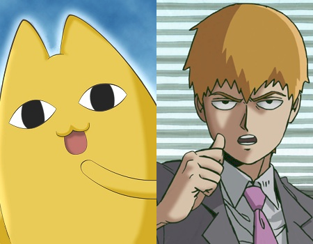 Chiyo's Father (Azumanga Daioh) vs Arataka Reigen (Mob Psycho 100 ...