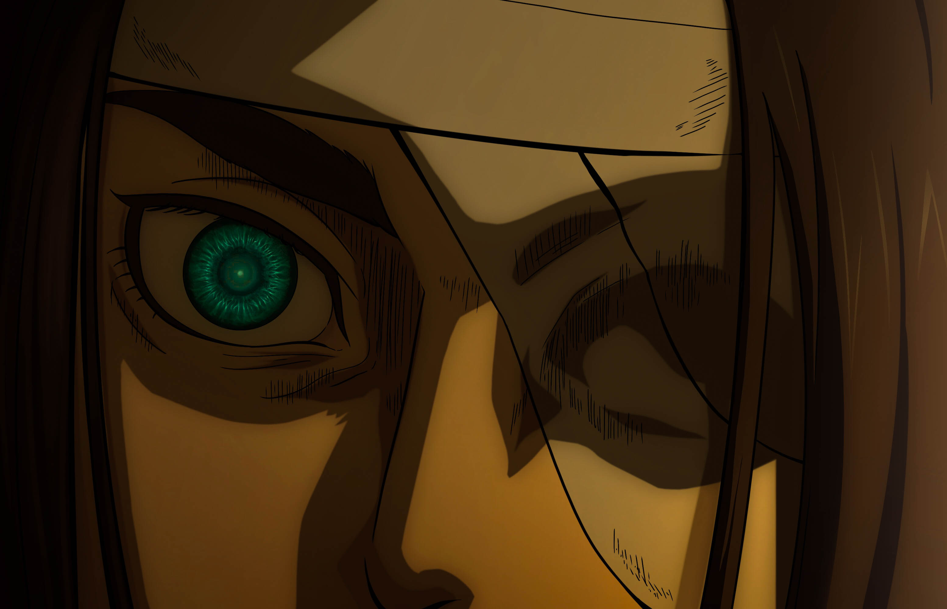 Eren Iconic Shot Redrawn - Forums - MyAnimeList.net