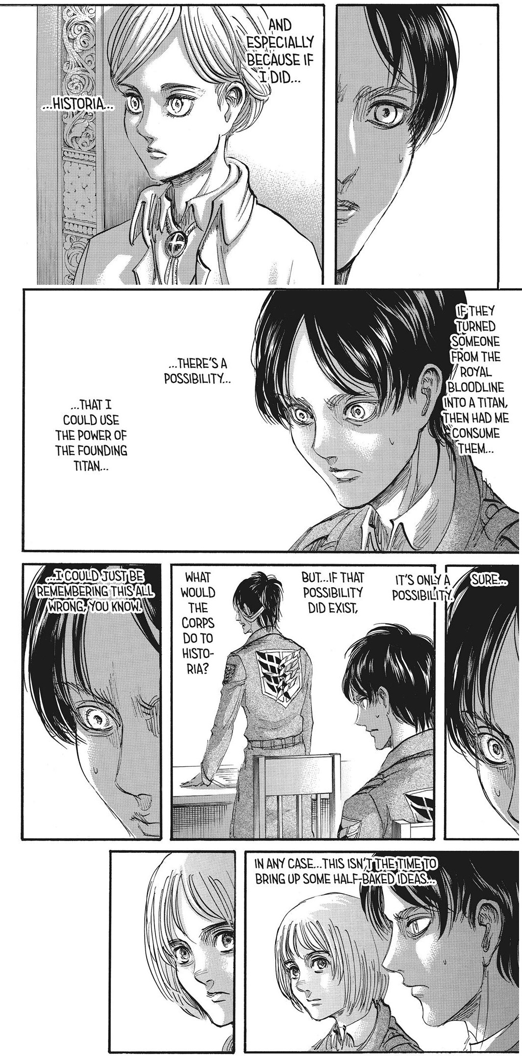 Why didn't Eren simply touch Historia and(spoilers) - Forums ...