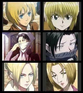 Similar looking anime characters from different animes? (40 ...
