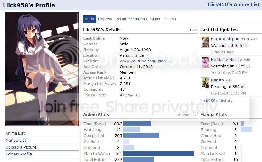 My profile pic keeps on disappearing - Forums - MyAnimeList.net