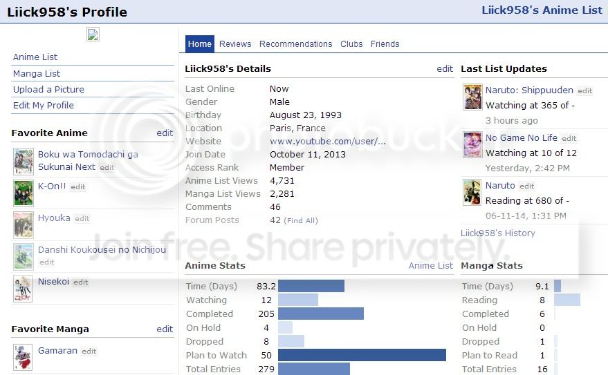 My profile pic keeps on disappearing - Forums - MyAnimeList.net