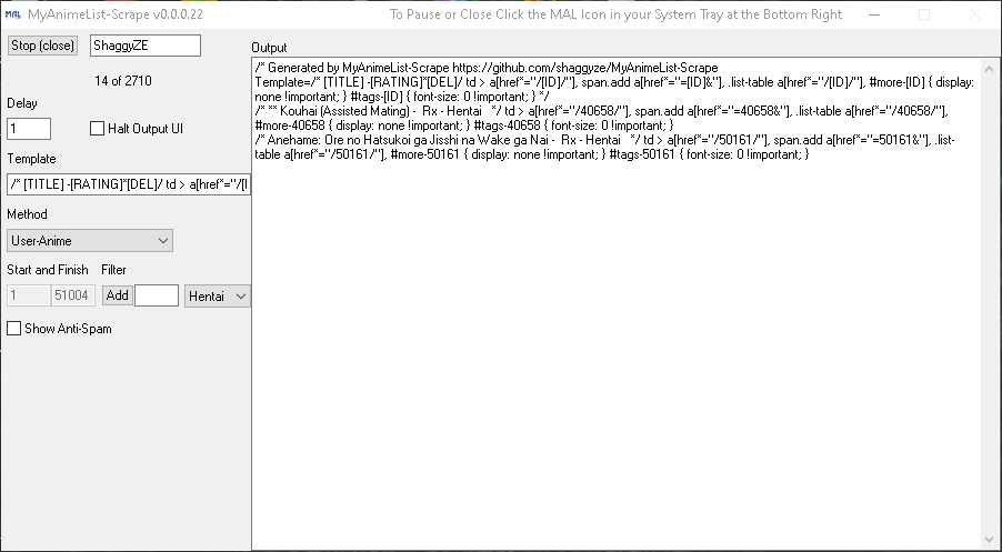 [CSS Tool] Anime information CSS generator — Windows - Forums ...