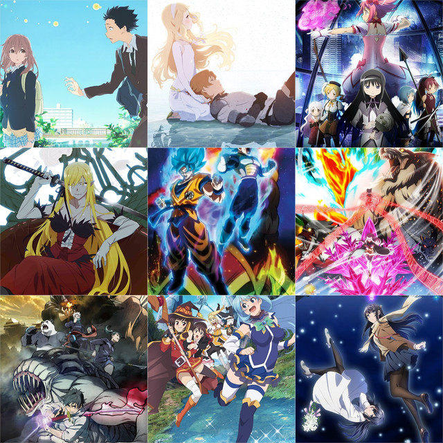 Your ani movies 3x3 - Forums - MyAnimeList.net