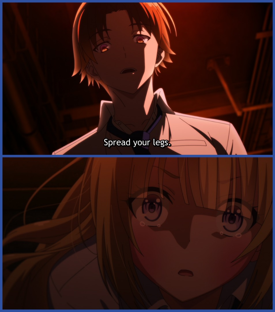 Kiyotaka Ayanokouji "Spread your legs" quote of all time - Forums ...