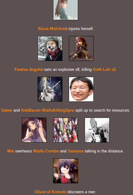 The Fifth Annual Weeaboo Games: WAIFU EDITION - Forums - MyAnimeList.net