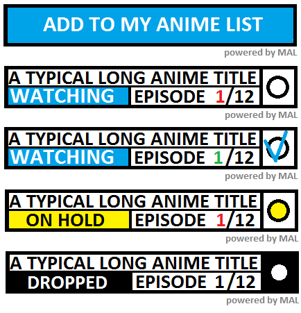 MAL iFrame Widgets - Forums - MyAnimeList.net