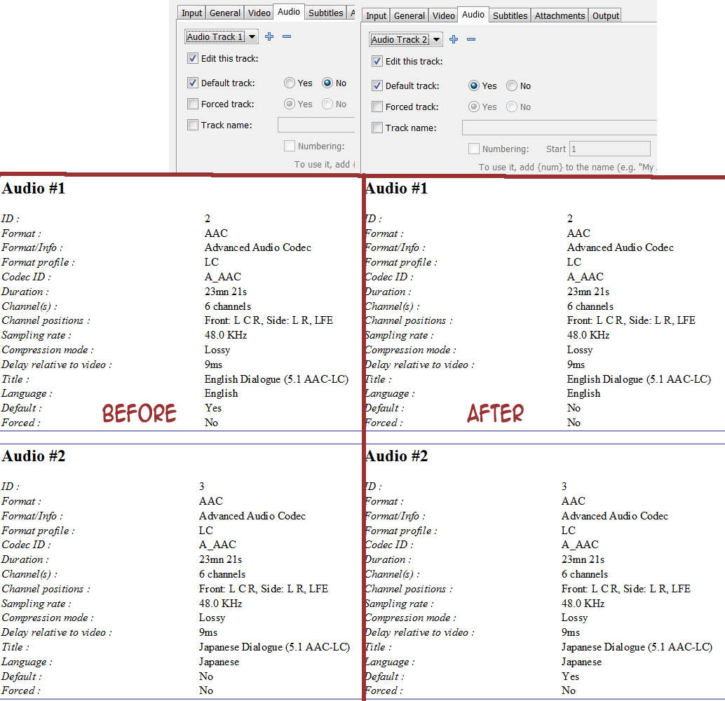 Changing default Audio and Subtitles in MKV files. - Forums ...