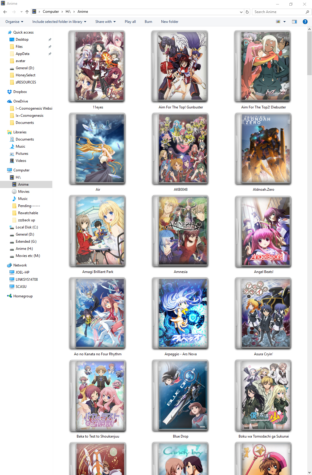 organizing you're anime folder - Forums - MyAnimeList.net