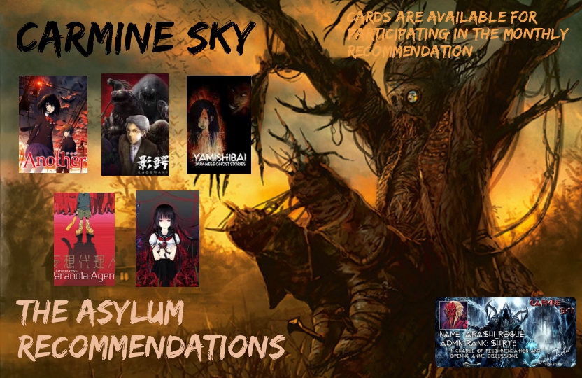 The Asylum: October's Anime Recommendation and Discussion - Forums ...