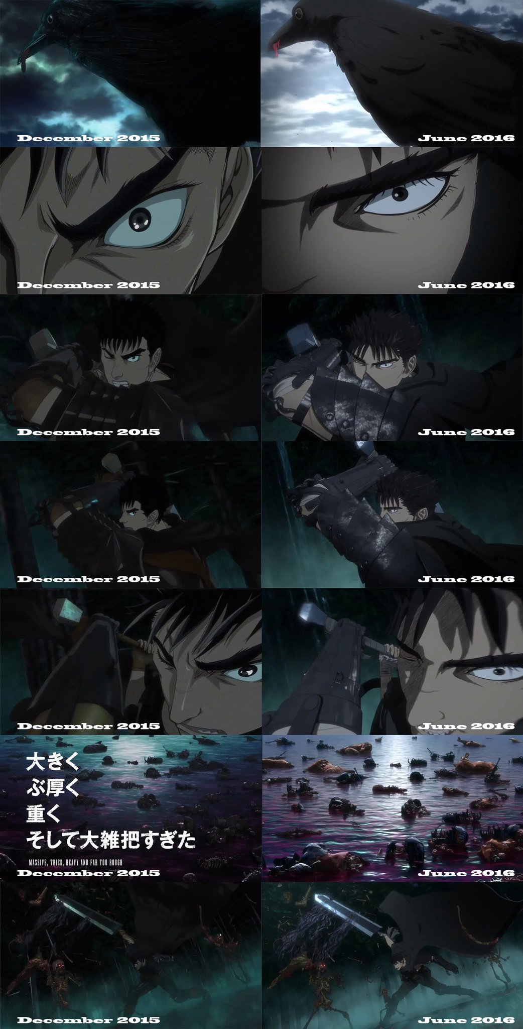 New 'Berserk' TV Anime Announces Additional Cast Members - MyAnimeList.net