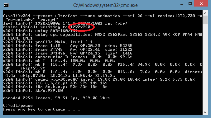 x264 10bit question on resizing for encoding - Forums - MyAnimeList.net