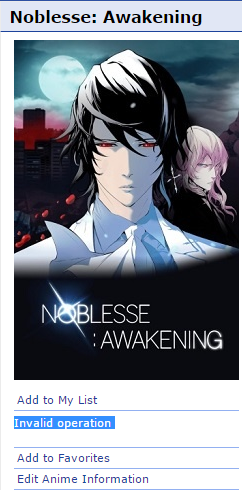 [Resolved] Invalid operation error when adding anime - Forums ...