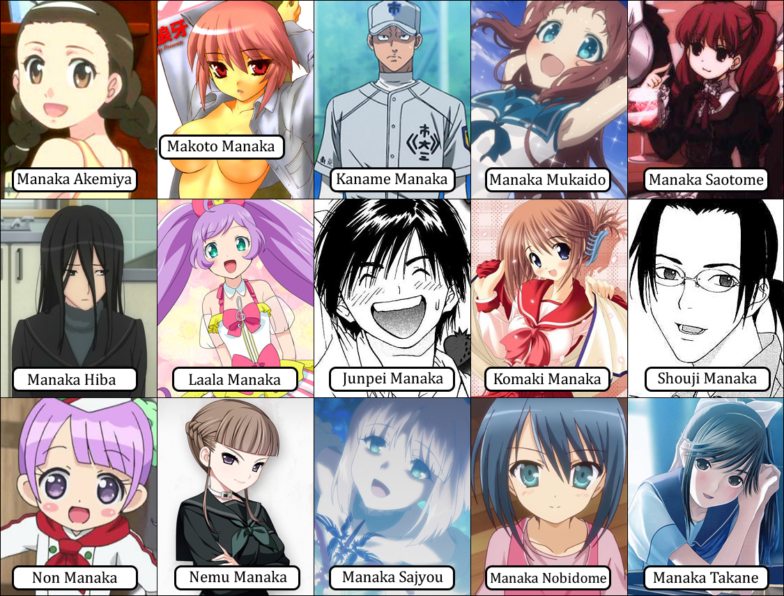 Who is the Best Manaka? - Forums - MyAnimeList.net