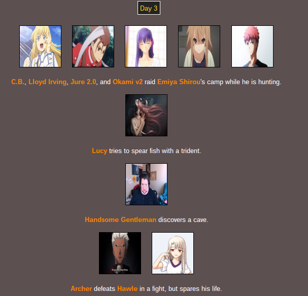 The Third Annual Weeb Games: Holy Grail War (Unlimited Waifu Works) (20 - ) - Forums ...