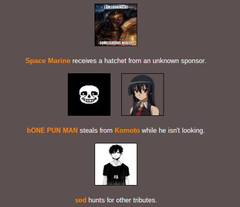 The Eighth Annual Weeaboo Games - Forums - MyAnimeList.net