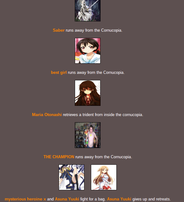 The Fifth Annual Weeaboo Games: WAIFU EDITION - Forums - MyAnimeList.net