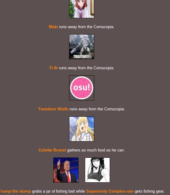 The Sixth Annual Weeaboo Games - Forums - MyAnimeList.net